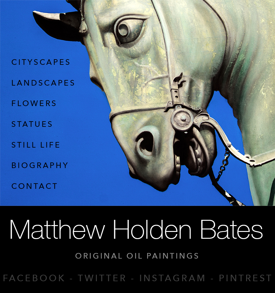 Matthew Bates - Original Oil Paintings - Modern Realism - Cityscapes ...