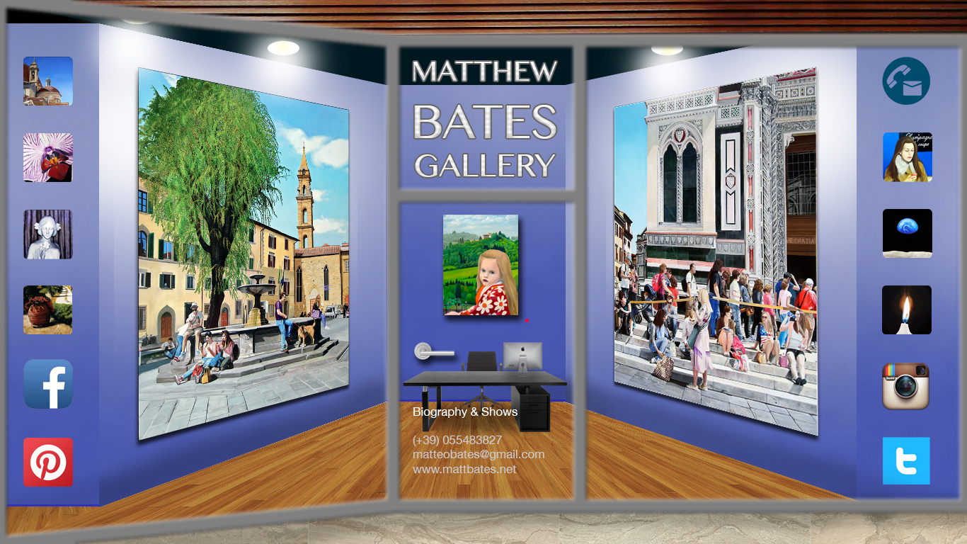 Matthew Bates - Original Oil Paintings - Modern Realism - Cityscapes ...